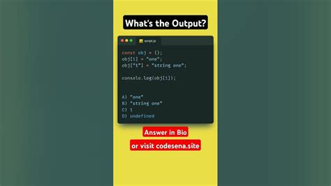 Javascript Interview Question 1730 Shorts Youtube