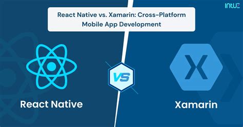 React Native Vs Xamarin Cross Platform Mobile App Development Intuz