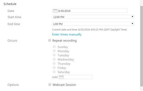 Centricity Kp Schedule