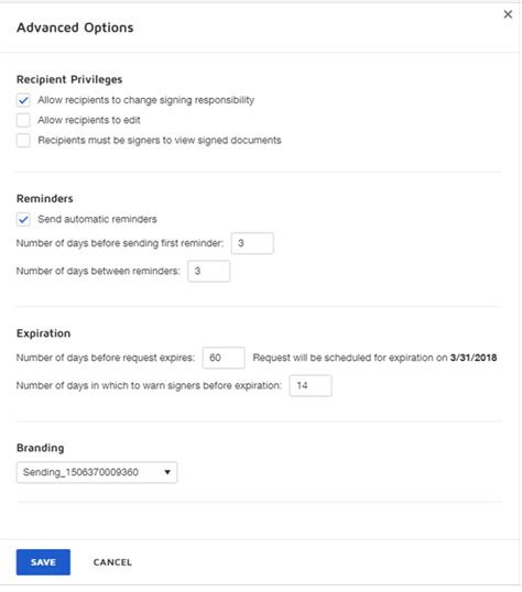 Send Envelopes In DocuSign UCSF IT