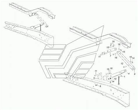 43114 5002051 10 Установка ограничителя подъема кабины КамАЗ 43253