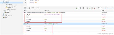 Springboot整合mongodb进行增删改查（详细）springboot Mongodb增删改查 Csdn博客