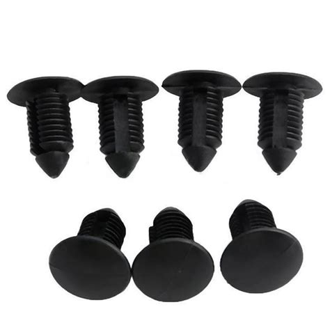 20 Pcs 검은 자동차 자동 구멍 플라스틱 리벳 패스너 푸시 클립 클립 자동차 범퍼 펜더 11mm 구멍 교체 유용한자동 잠금장치 And 클립 Aliexpress
