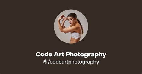 Code Art Photography Instagram Tiktok Linktree
