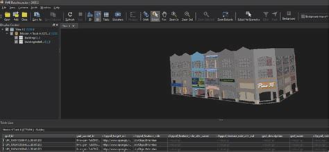 Example Of LoD3 With Texture Viewed In FME Data Inspector As Quality