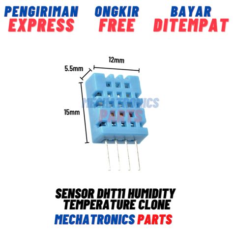 sensor dht11 humidity temperature clone dht 11 suhu kelembapan lazada