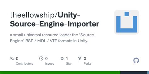 Github Theellowshipunity Source Engine Importer A Small Universal Resource Loader The