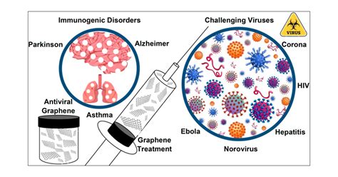 Graphene Based Nanomaterials In Fighting The Most Challenging Viruses And Immunogenic Disorders
