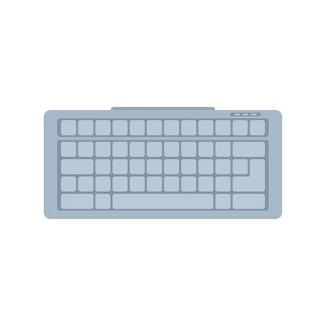 Device Keyboard Icon Flat Isolated Vector Vector Art At Vecteezy