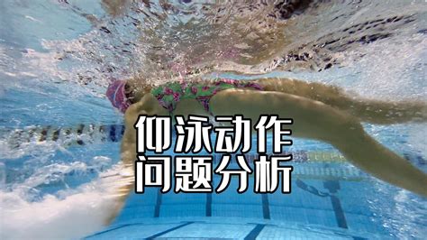 美女小姐姐仰泳动作问题分析 Youtube