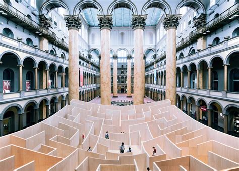 Bjarke Ingels Big Maze Opens At Washingtons National Building Museum