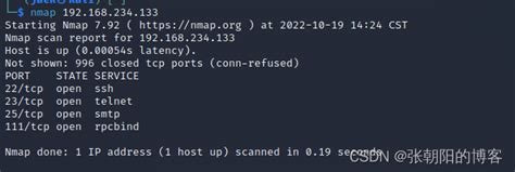 Nmap探测到rpcbind，但是探测不到nfsnfs Nmap Csdn博客