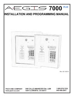 INSTALLATION AND PROGRAMMING MANUAL Installation And Programming Manual Pdf PDF4PRO