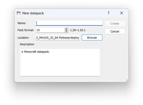 Github Ioecmcomc Mcdatapacker A Minecraft Datapack Maker And Editor For Data Packs