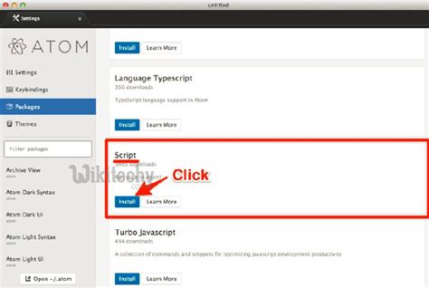 Atom Tutorial Downloading And Installing Packages And Themes In Atom