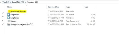 Creating Springboot Project From Swagger Codegen Jar Files Using Yaml Files Shdhumale