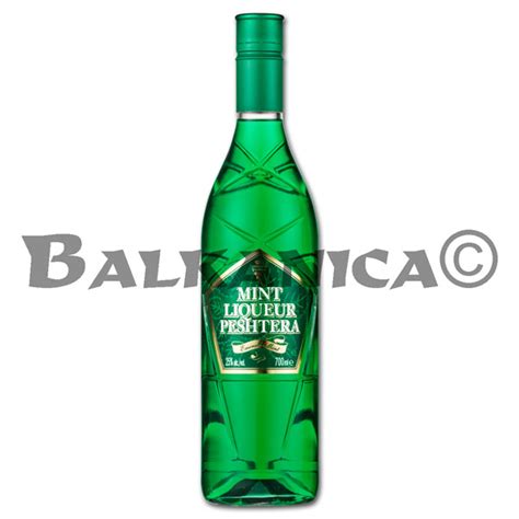 0 7 L Licor De Menta Peshtera 25