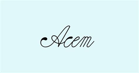 Acem
