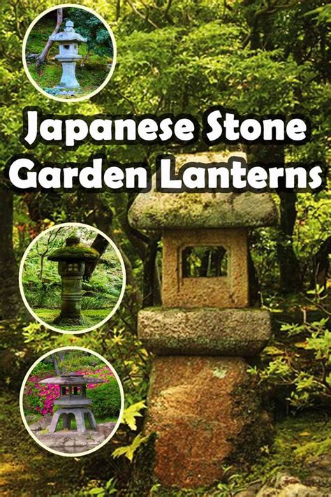 Traditional Stone Lanterns For Japanese Gardens Japanese Garden