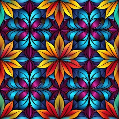 Abstract Modern Masculine Geometric Motif Seamless Pattern Geometrical Style Fabric Design