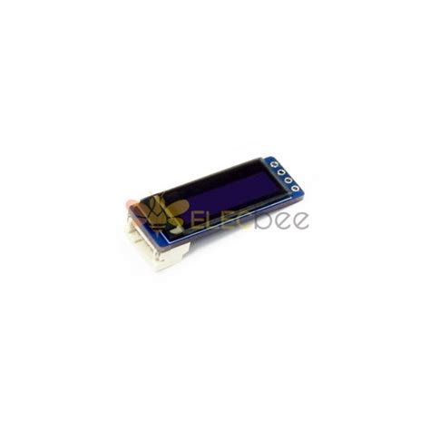 Elecbee 0 91 Inch White Oled Module Expansion Board Lcd Screen I2c Interface Ssd1306 128x32 3 3v