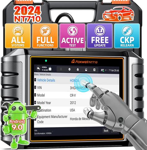 Foxwell Nt710 Fit For Honda Acura Obd2 Scanner Full System