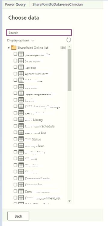 migration of data from sharepoint list to dataverse table using dataflow