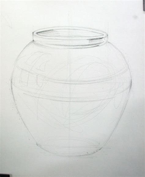 [기초 연필데생] 항아리 데생과정 네이버 블로그