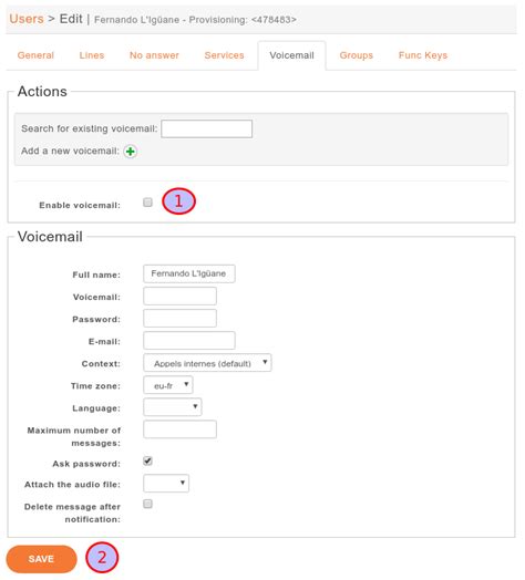 Voicemail XiVO Solutions Documentation