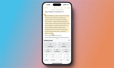 Apple Intelligence How To Use Writing Tools In Ios 18 Beebom