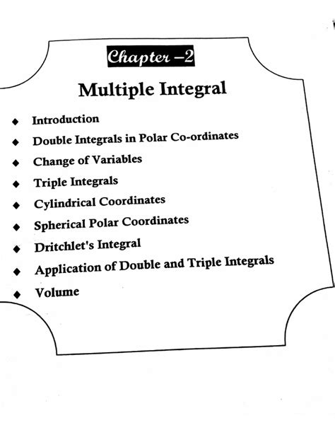 Multipleintegral Pdf