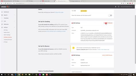 Sparkpost Smtp Nodemailer Verifying The Domain Password Recovery
