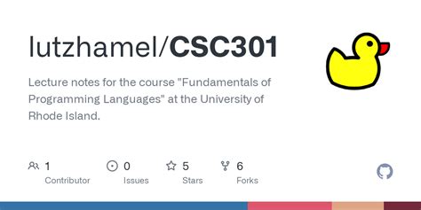 CSC301 Notes Csc301 Ln025 Pdf At Master Lutzhamel CSC301 GitHub