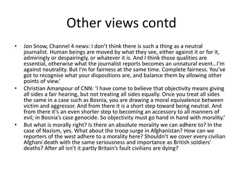 Ppt Objectivity And Impartiality Powerpoint Presentation Free