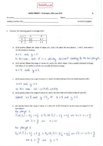 Solution Final Exam Pdf