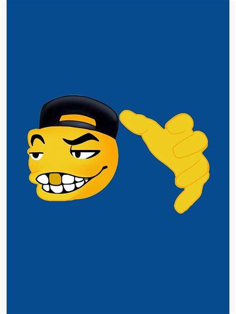 Dab Me Up Emoji Grabs Your Balls Meme Spiral Notebook By