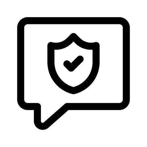 Encrypted Chat Design In Modern Style Premium Icon 46258262 Vector Art