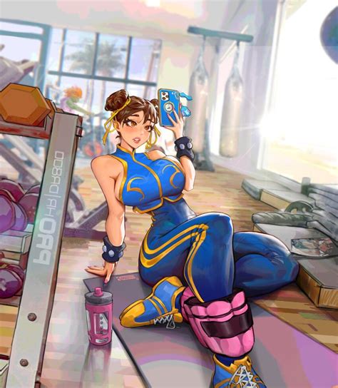 Purple Proses Blanka Chun Li Capcom Street Fighter Street Fighter