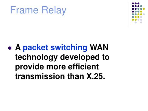 PPT Chapter 18 Frame Relay PowerPoint Presentation Free Download ID 4121487