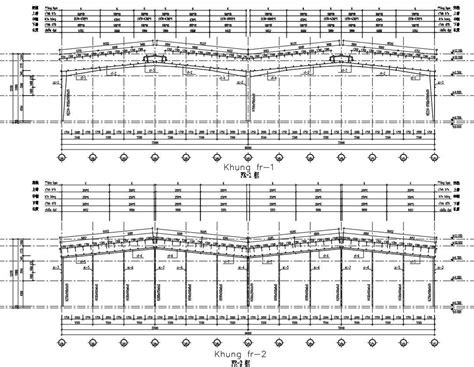 Design Of Foundation For Multi Span Details In Autocad Dwg File Cadbull