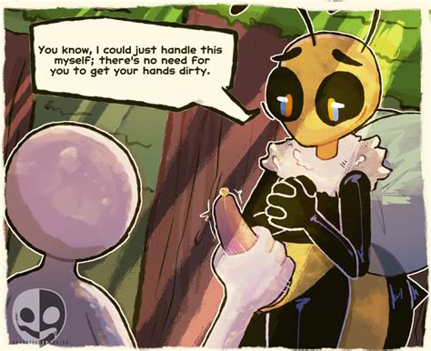 Rule 34 Antennae Anatomy Anthro Arthropod Bee Big Breasts Bodily
