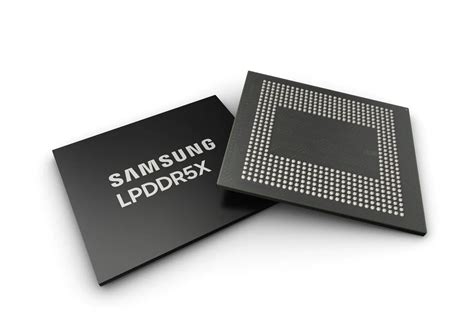 Samsung представила память Lpddr5x Dram 12 нм емкостью 32 ГБ со скоростью 10 7 Гбит с