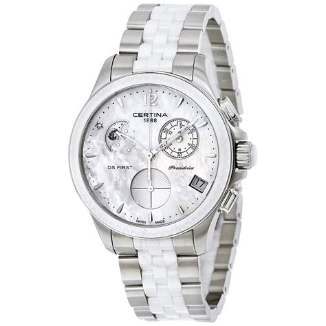 Часы Certina DS First Lady Chronograph Moon Phase C030.250.11.106.00 ...