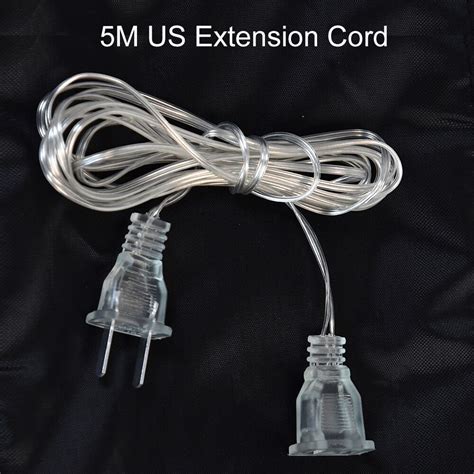 3m 5m Power Extension Cord Plug Extender Wire Exte Vicedeal