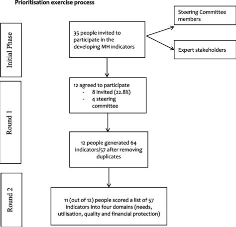 Prioritisation Exercise Process Download Scientific Diagram