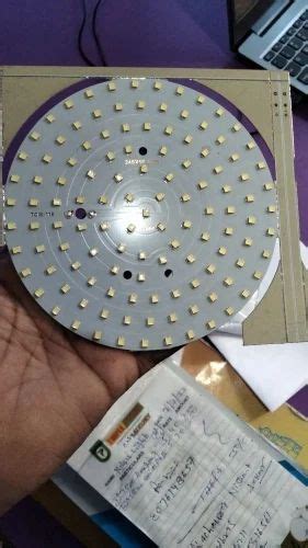 Philips Manufacturer 12 W Round Panel Light PCB For Indoor Copper Thickness 45 Micron At 45