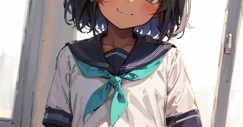 褐色 褐色セーラーちゃん Pupupuのイラスト Pixiv