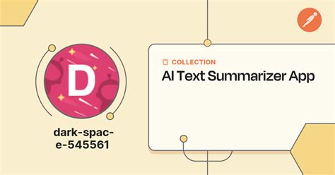 Ai Text Summarizer App Ai Text Summarizer App Postman Api Network