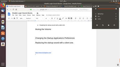 How To Configure A Custom Start Up Sound In Ubuntu 1804 Lts Vitux