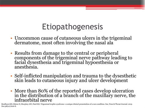 Trigeminal Trophic Syndrome Pptx